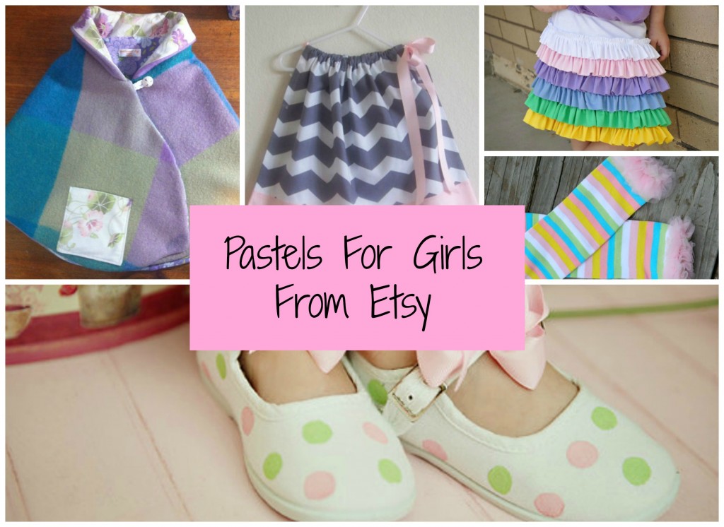 Pastels For Girls From Etsy - Savvy Sassy Moms