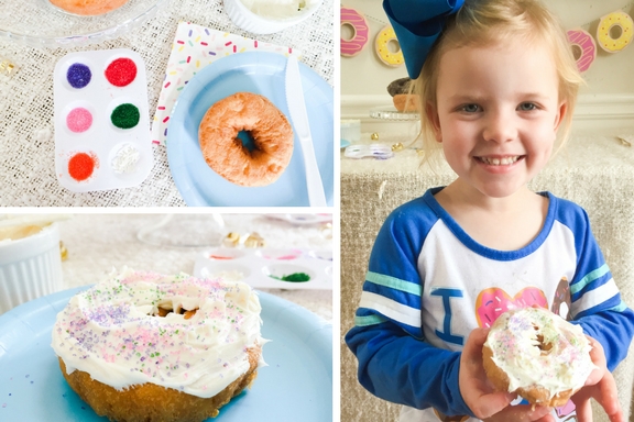 How to host an easy donut party - Savvy Sassy Moms