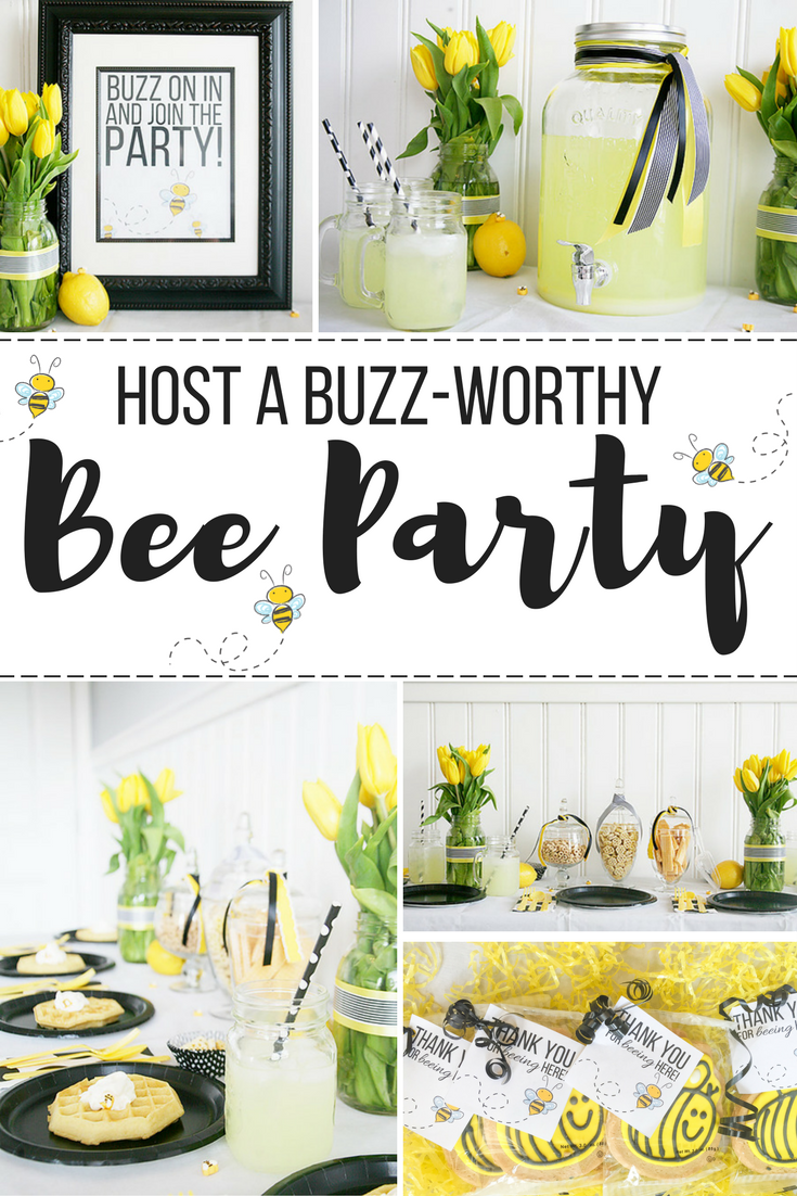 Create a buzz worthy bee party - Savvy Sassy Moms