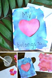 "My Heart Belongs to Mom" Mother's Day Card - Savvy Sassy Moms