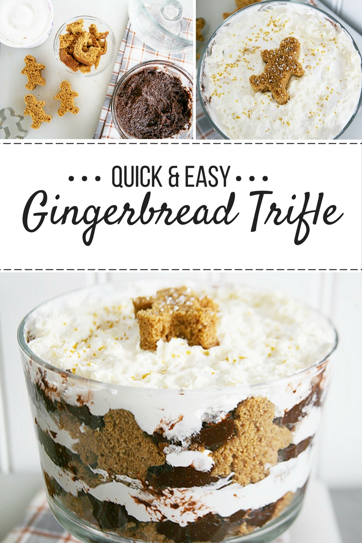 Gingerbread Trifle for a holiday treat - Savvy Sassy Moms