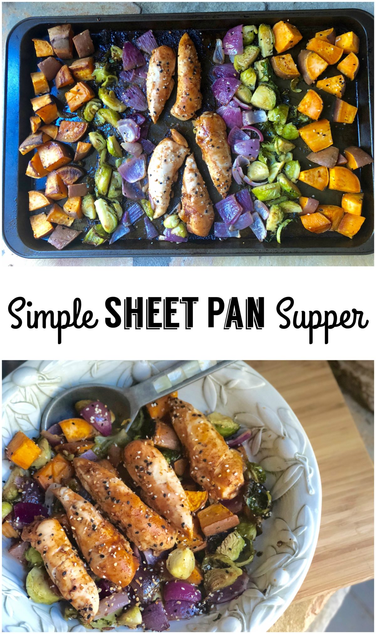 Simple Sheet Pan Supper - Savvy Sassy Moms
