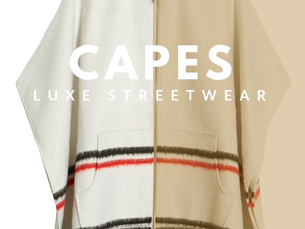 Feel as royal as Meghan Markle in a luxe cape (we can only hope)!