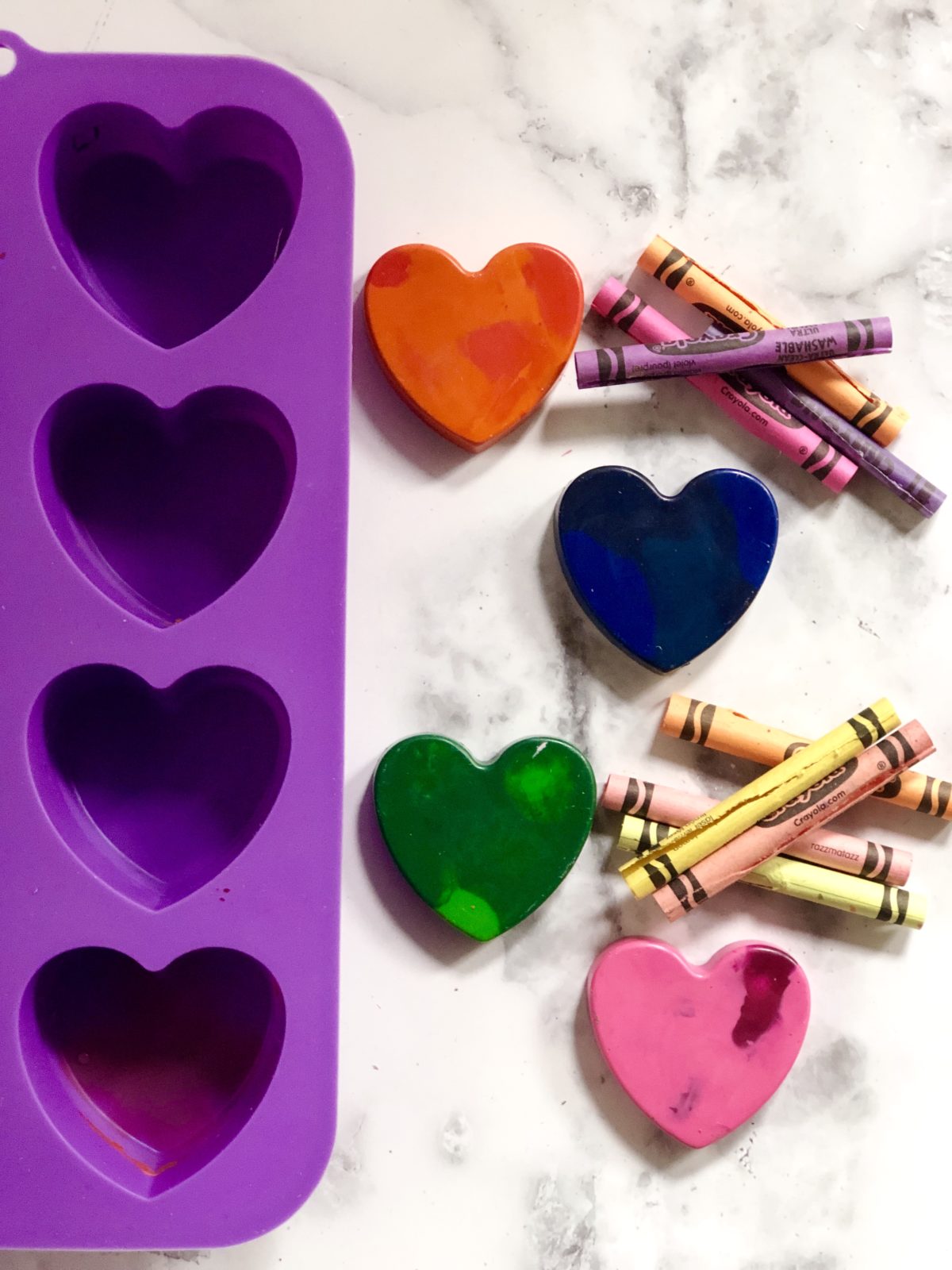 How to Make Valentine's Day Crayons - Savvy Sassy Moms