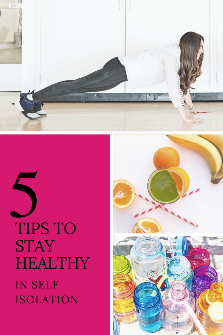 How to Keep Up Healthy Habits in Self Isolation - Savvy Sassy Moms