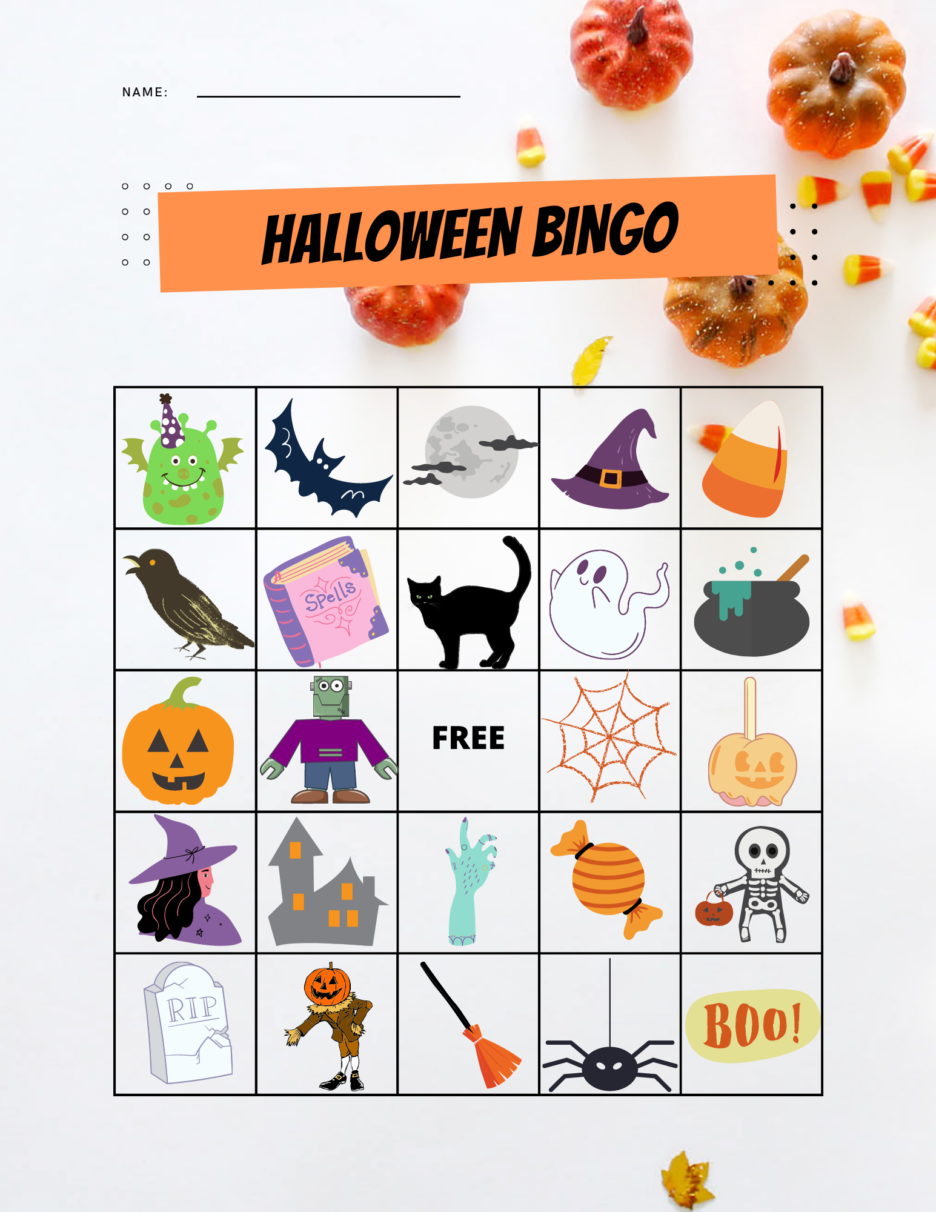 Halloween Bingo for kids of all ages - Savvy Sassy Moms